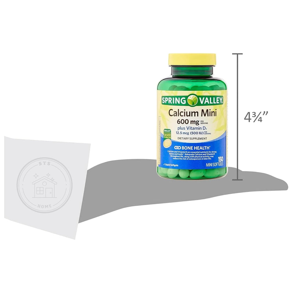 Convenient calcium softgels for on-the-go