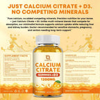 Convenient calcium supplement for adults
