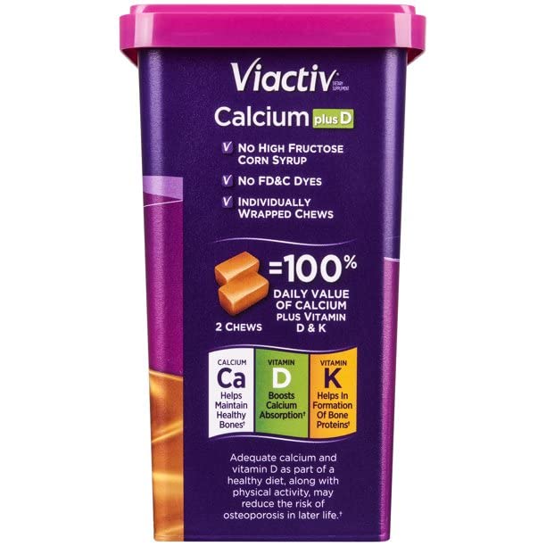 Convenient calcium supplement for daily use