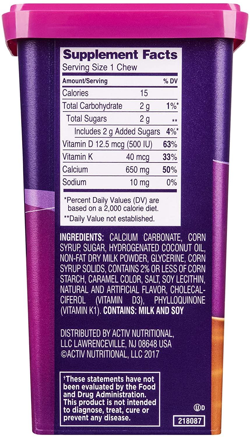 convenient calcium supplement on-the-go