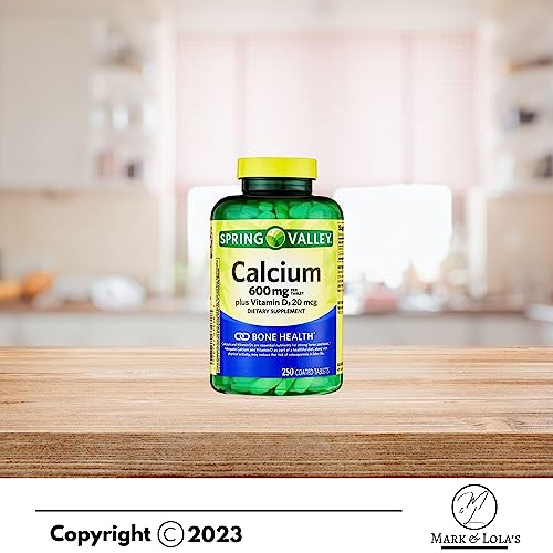 Convenient calcium tablets for daily use