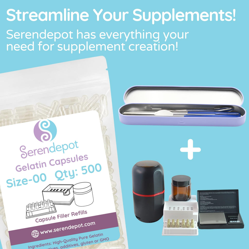 convenient capsule filling kit
