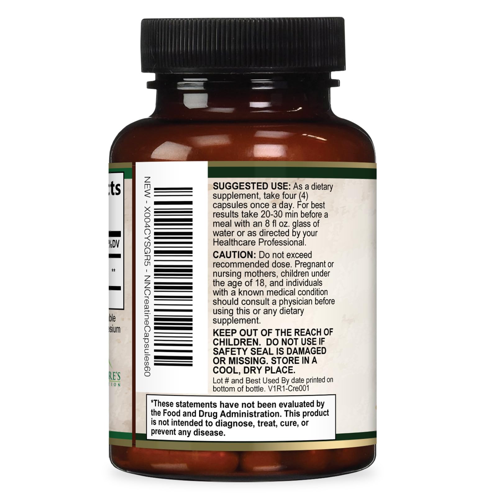 convenient capsule form creatine