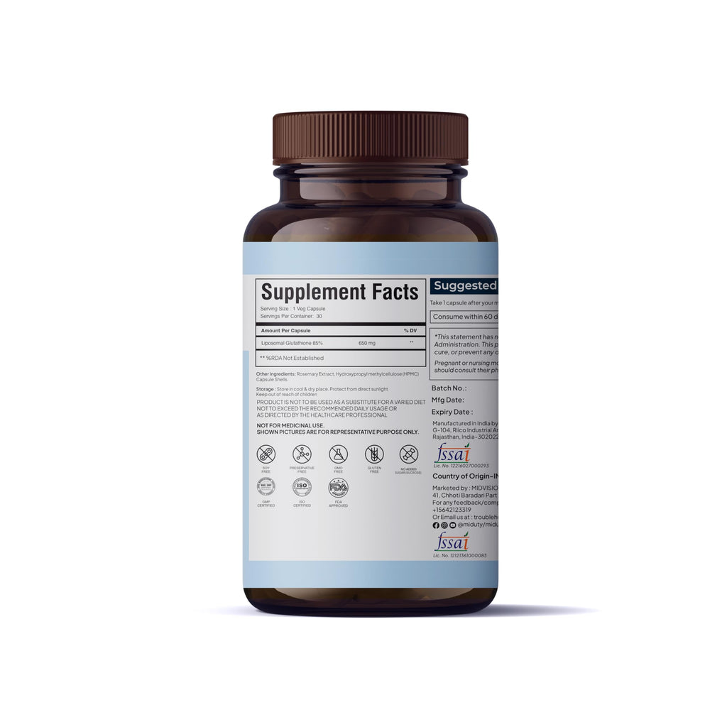 convenient capsule form for easy use