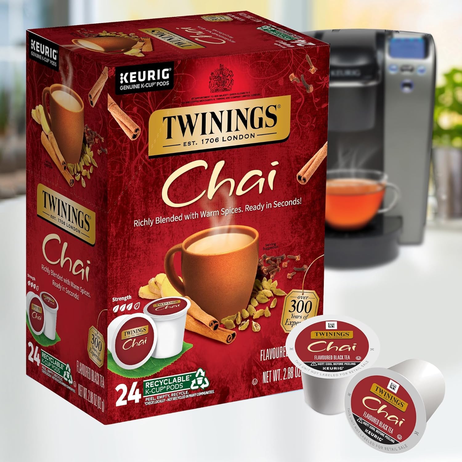 convenient chai tea K-Cups