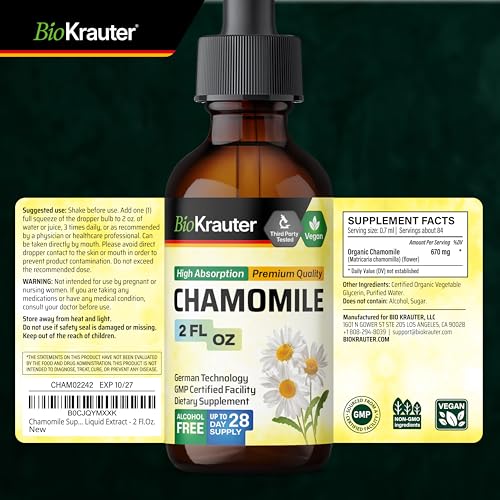 convenient chamomile drops for sleep