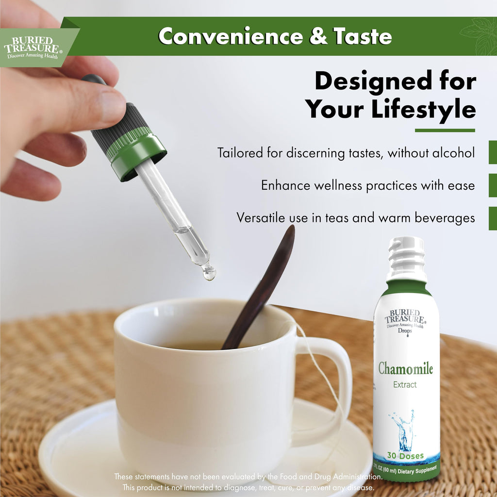 convenient chamomile liquid herbal supplement