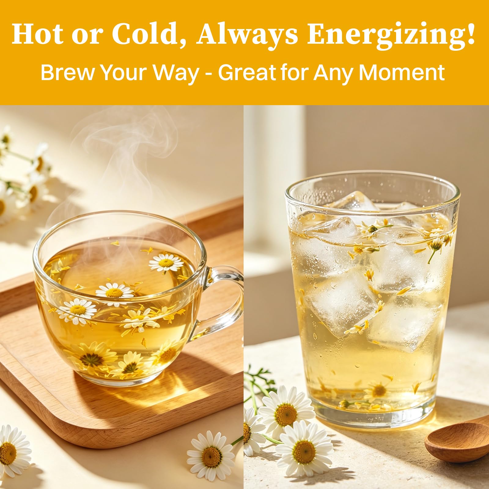 convenient chamomile tea bags for travel