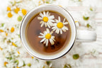 Convenient chamomile tea pods