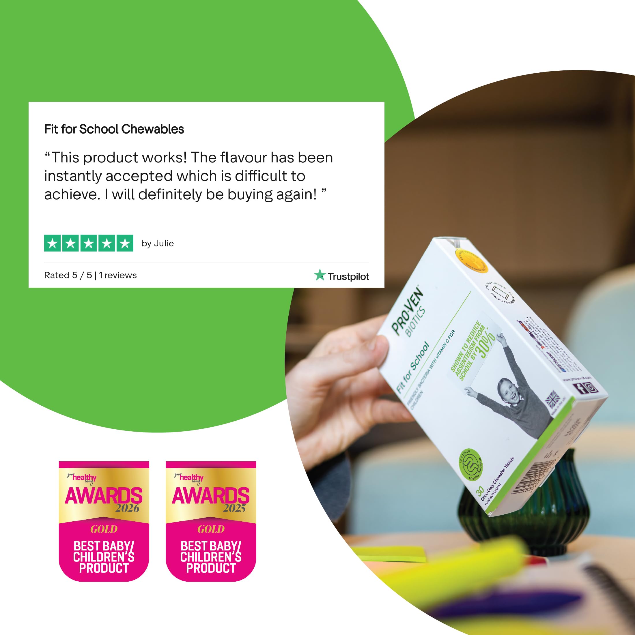 convenient chewable probiotic tablets