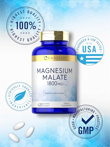 Convenient coated caplets for magnesium