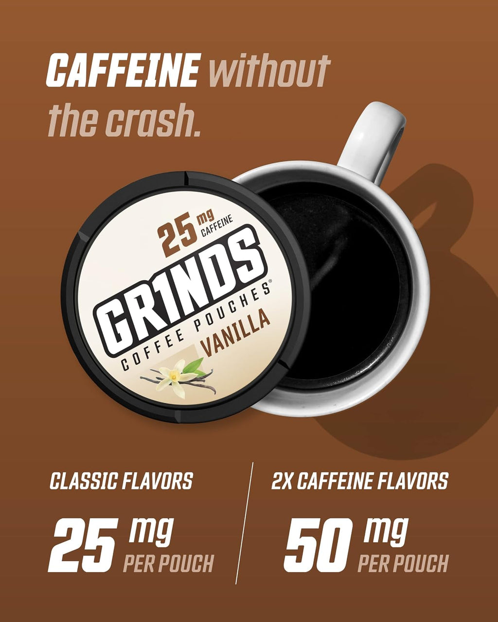 Convenient coffee pouches for athletes