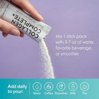 convenient collagen packets on-the-go