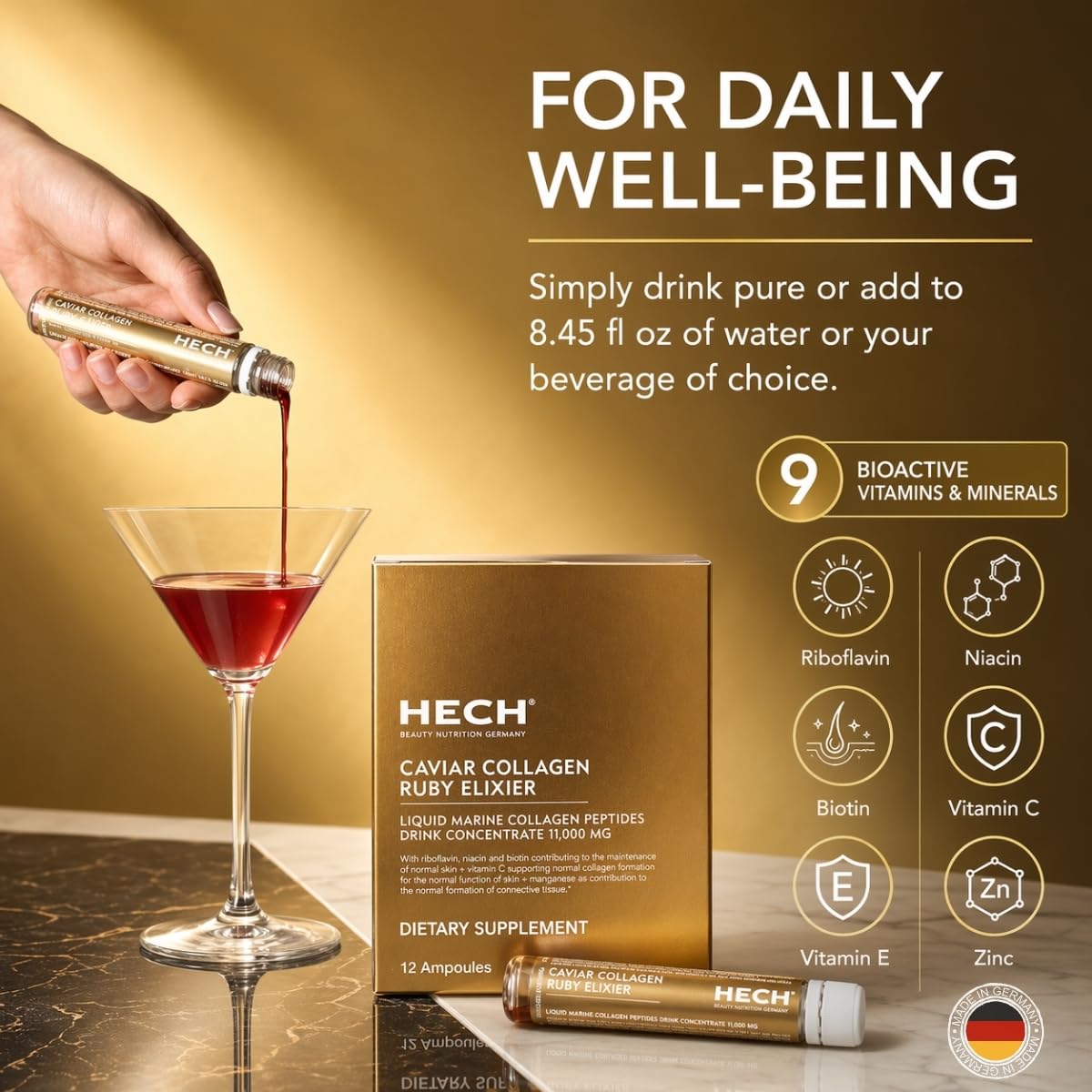 convenient collagen shots for on-the-go