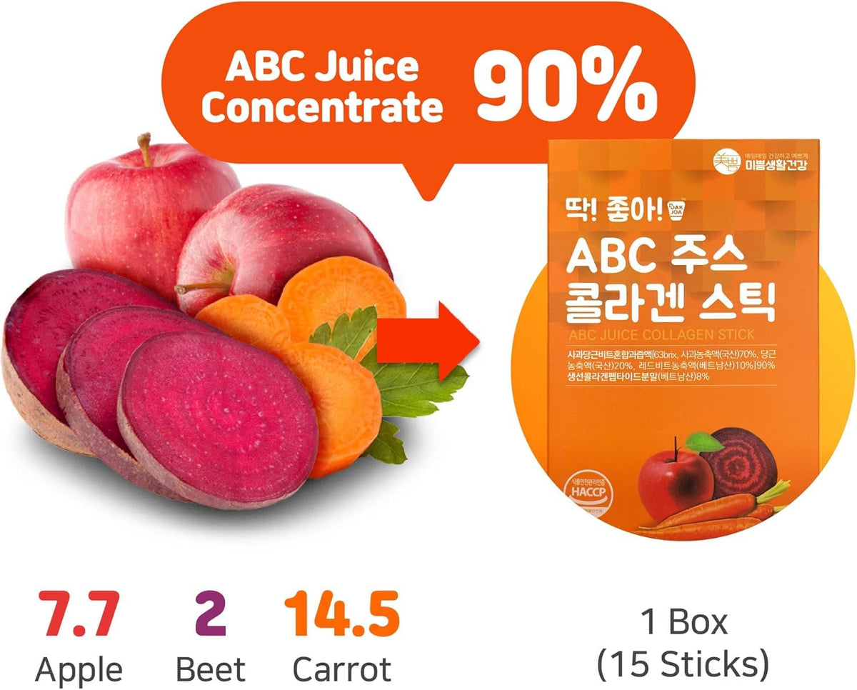 Convenient collagen sticks for on-the-go