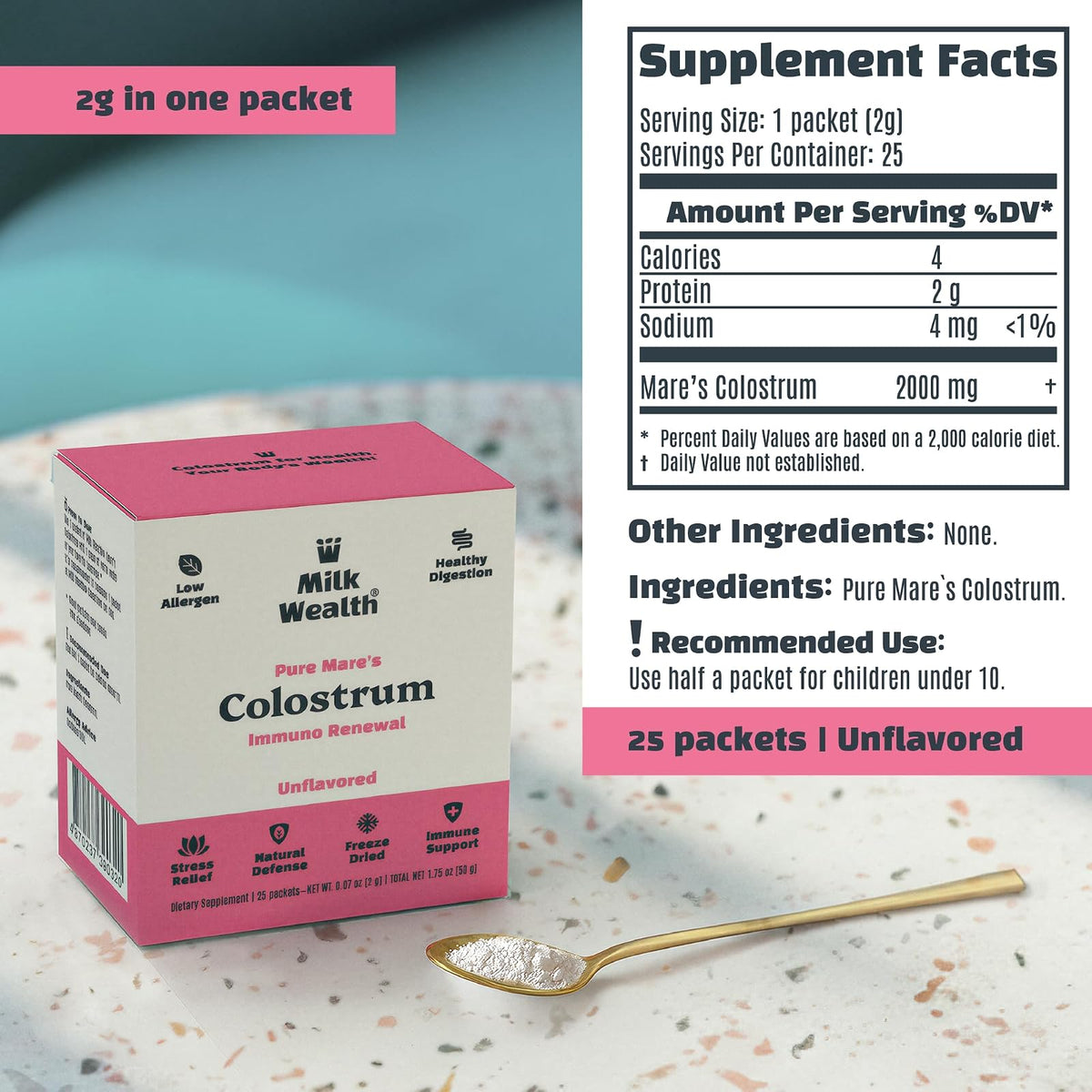 convenient colostrum for active lifestyles