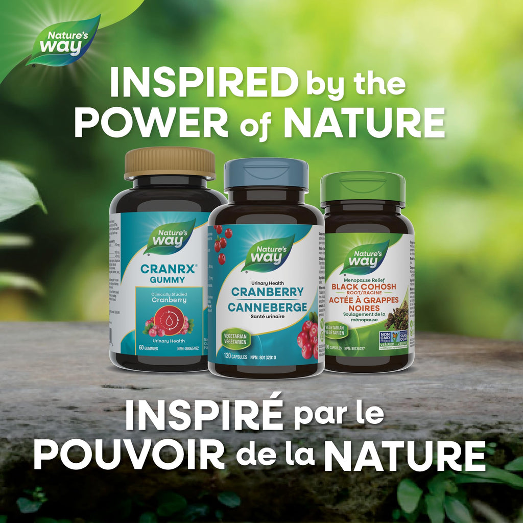 Convenient cranberry capsules for on-the-go