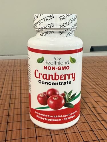 Convenient cranberry softgels for travel