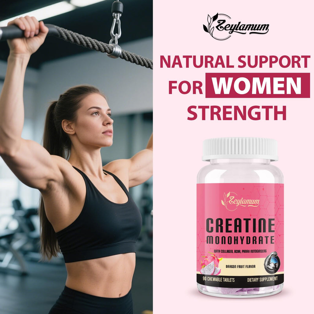 Convenient creatine chews for workouts