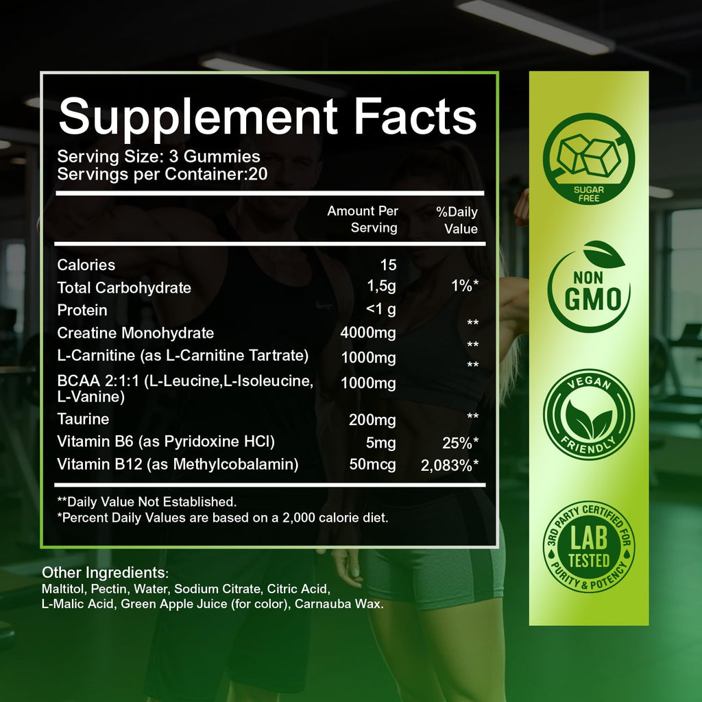 Convenient creatine for active lifestyle