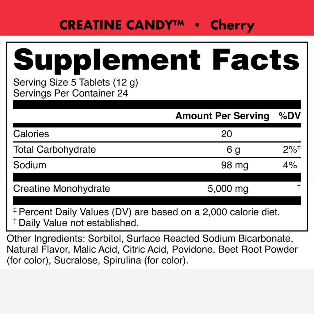 Convenient creatine for athletes