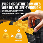 Convenient creatine gummies for athletes