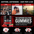 convenient creatine gummies for athletes
