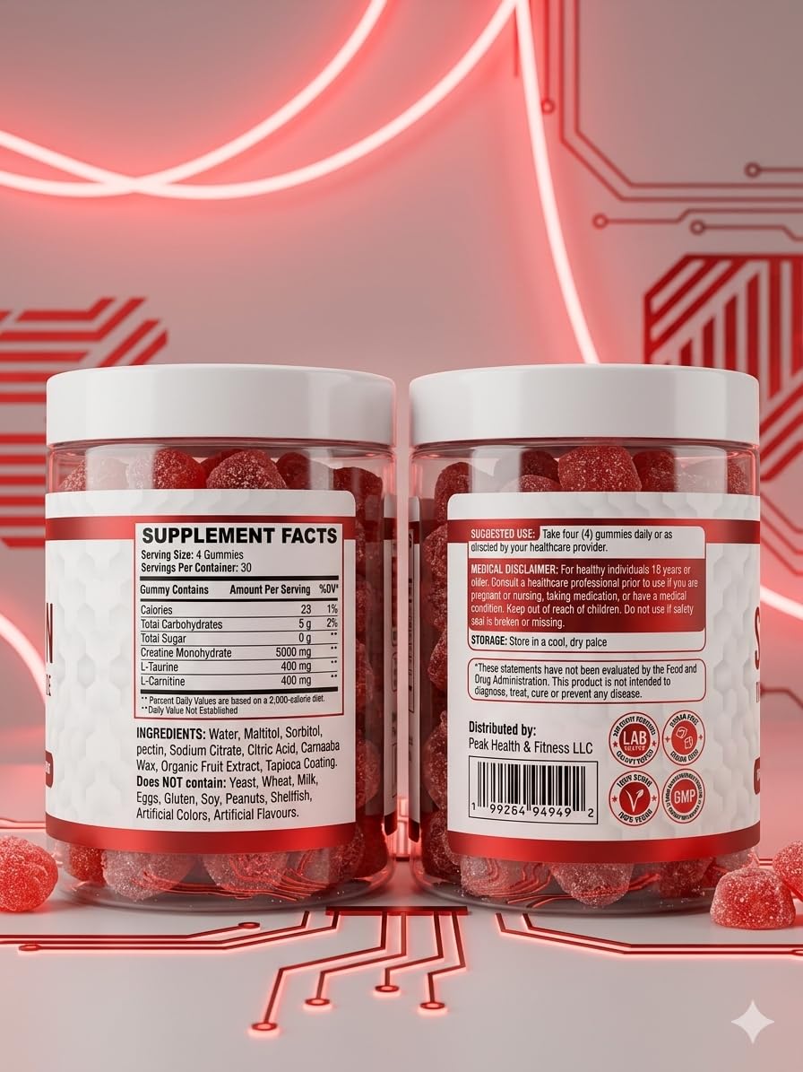 convenient creatine gummies for athletes