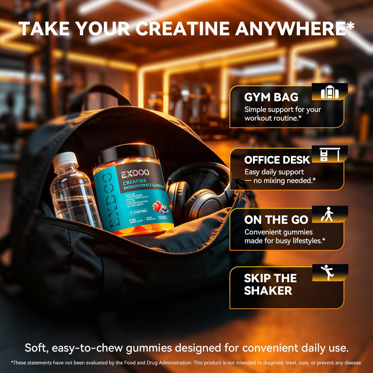 convenient creatine gummies for on-the-go
