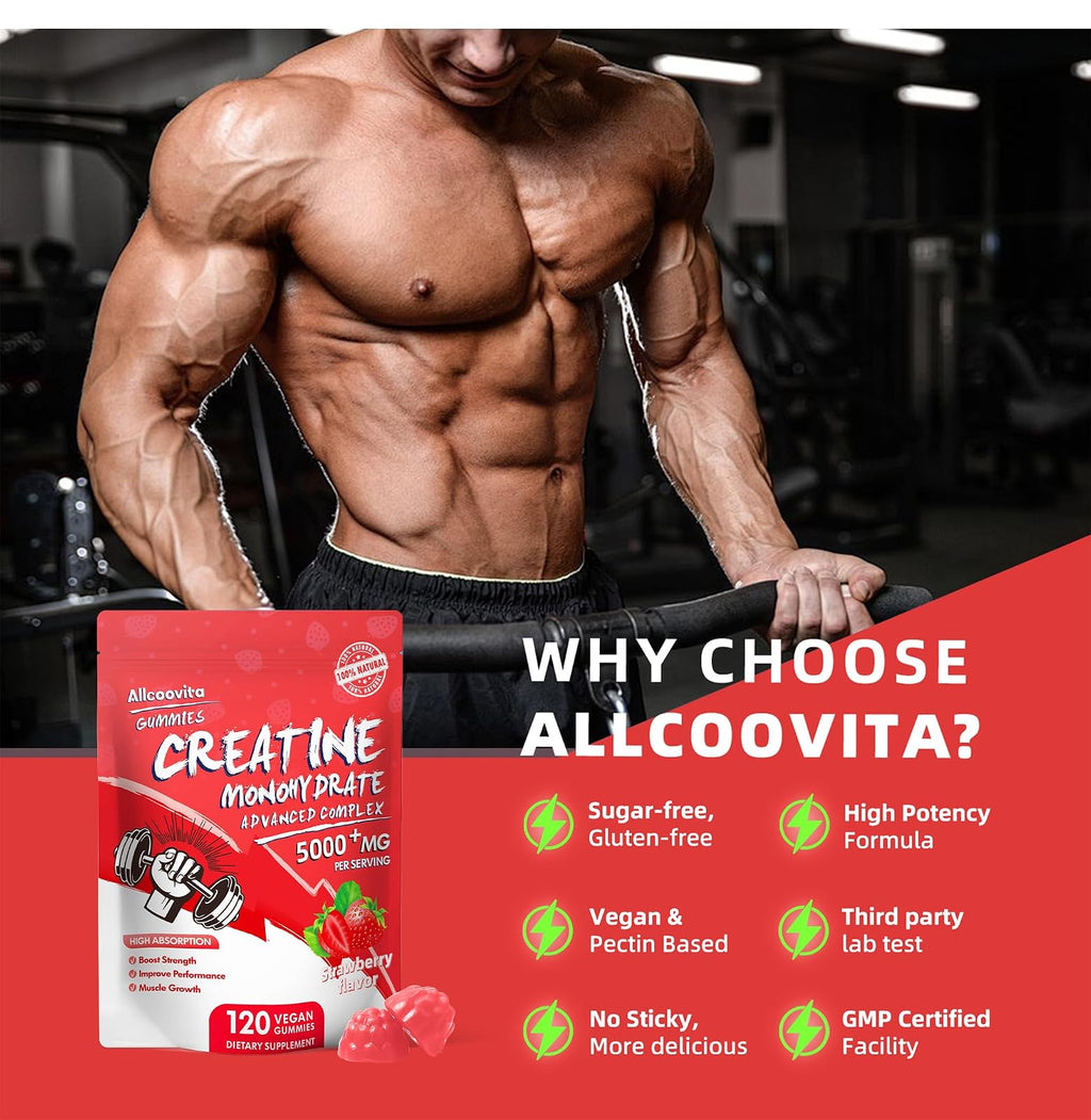 convenient creatine gummies for workouts