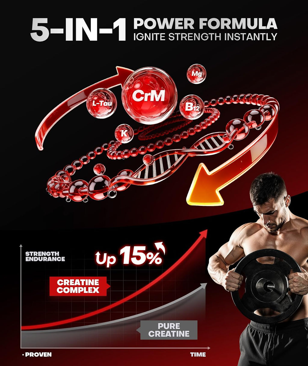 Convenient creatine gummies for workouts