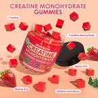 Convenient creatine gummies for workouts