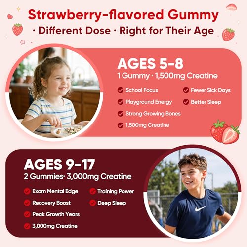 Convenient creatine gummies for workouts