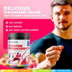 Convenient creatine gummies for workouts