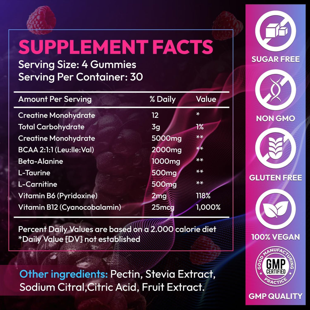 convenient creatine gummies on-the-go