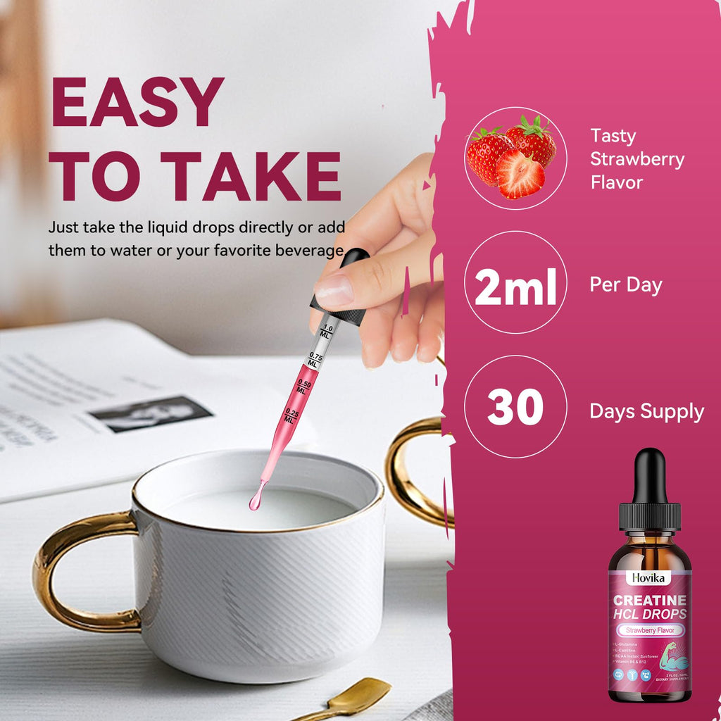 convenient creatine HCL liquid formula