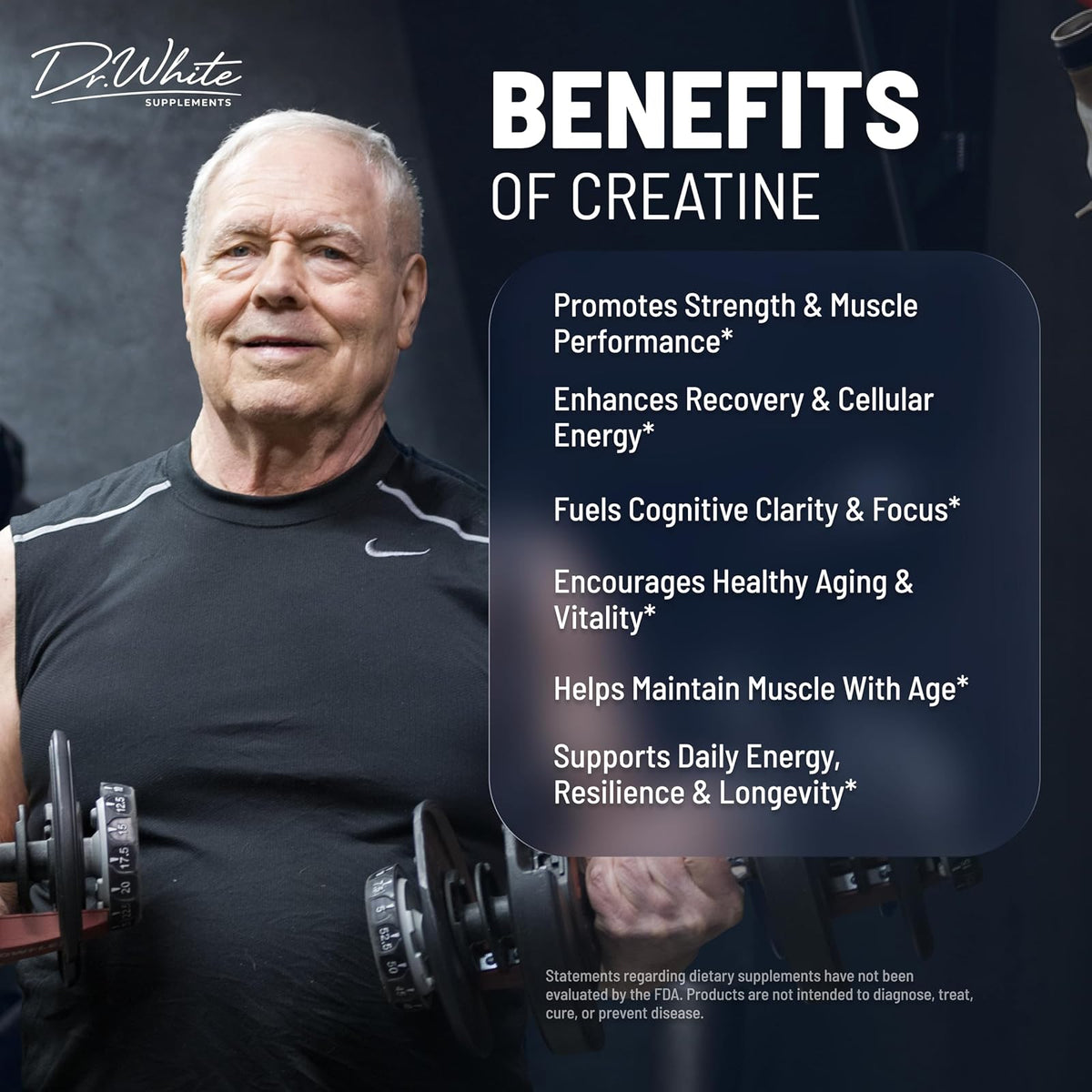 Convenient creatine monohydrate gummies