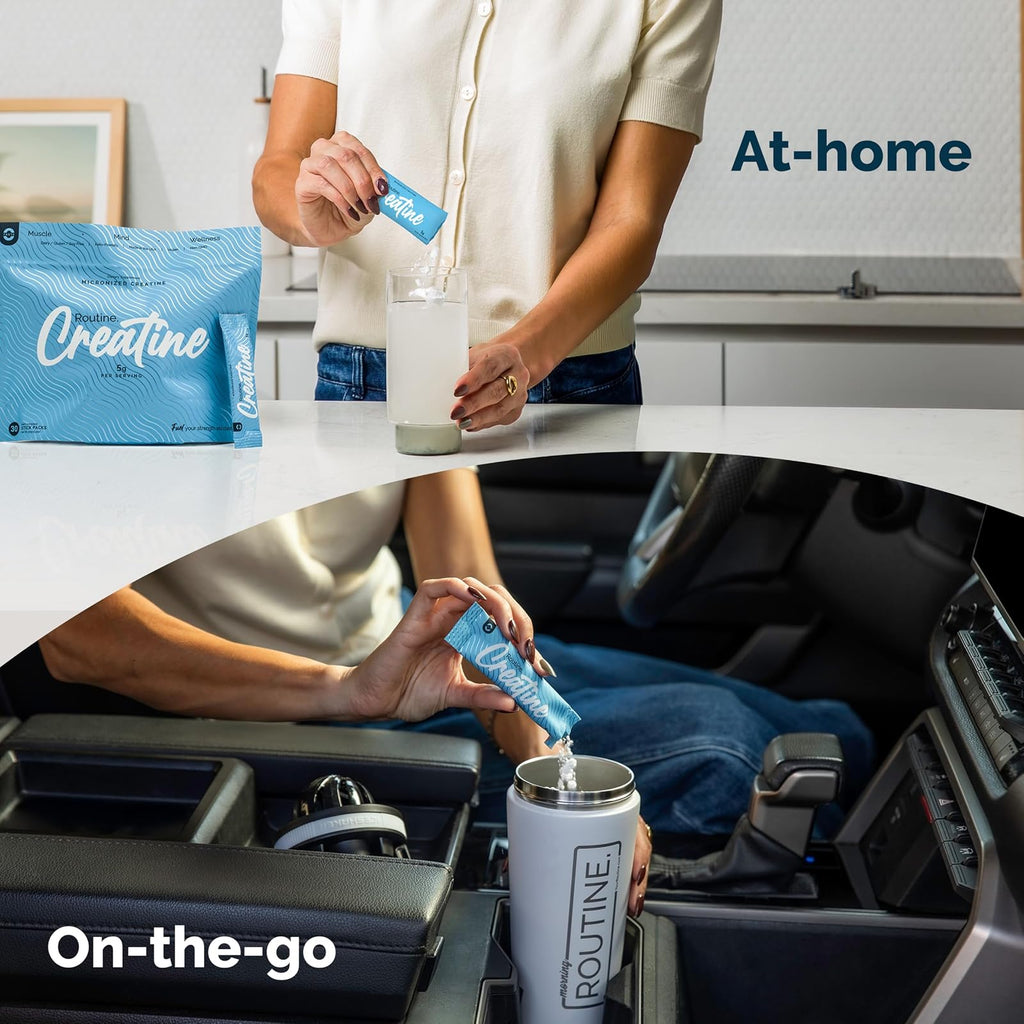 convenient creatine monohydrate on the go