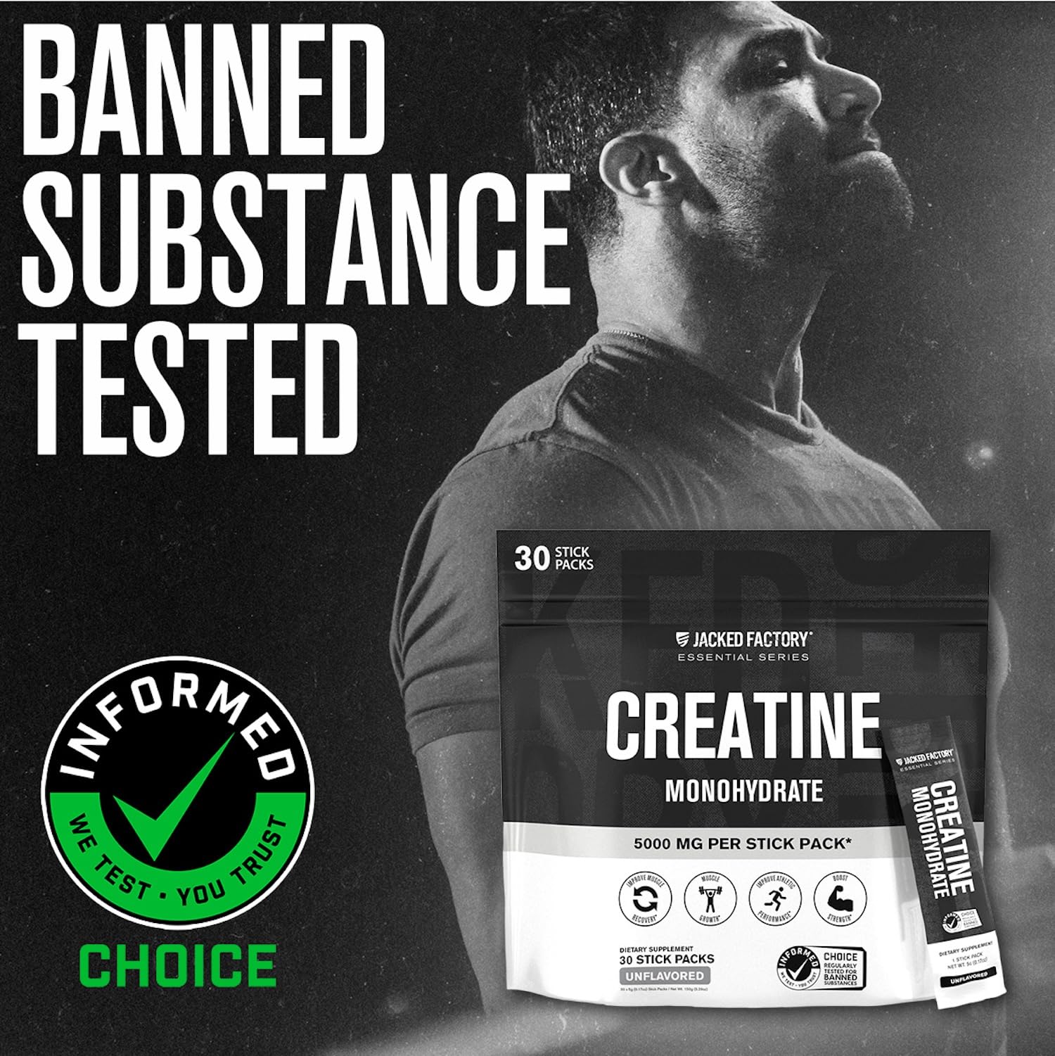 convenient creatine monohydrate servings