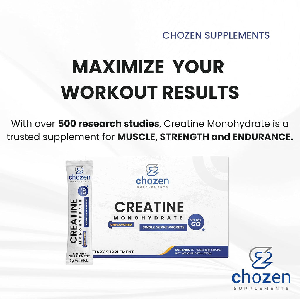 convenient creatine monohydrate servings