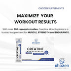 convenient creatine monohydrate servings