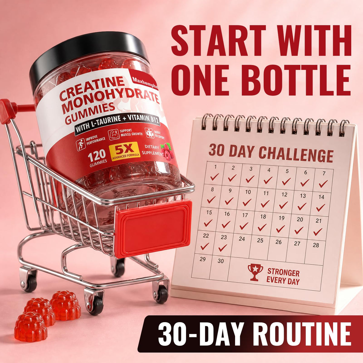 convenient creatine monohydrate supplement