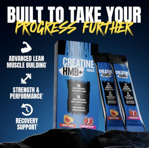 Convenient creatine packets for athletes