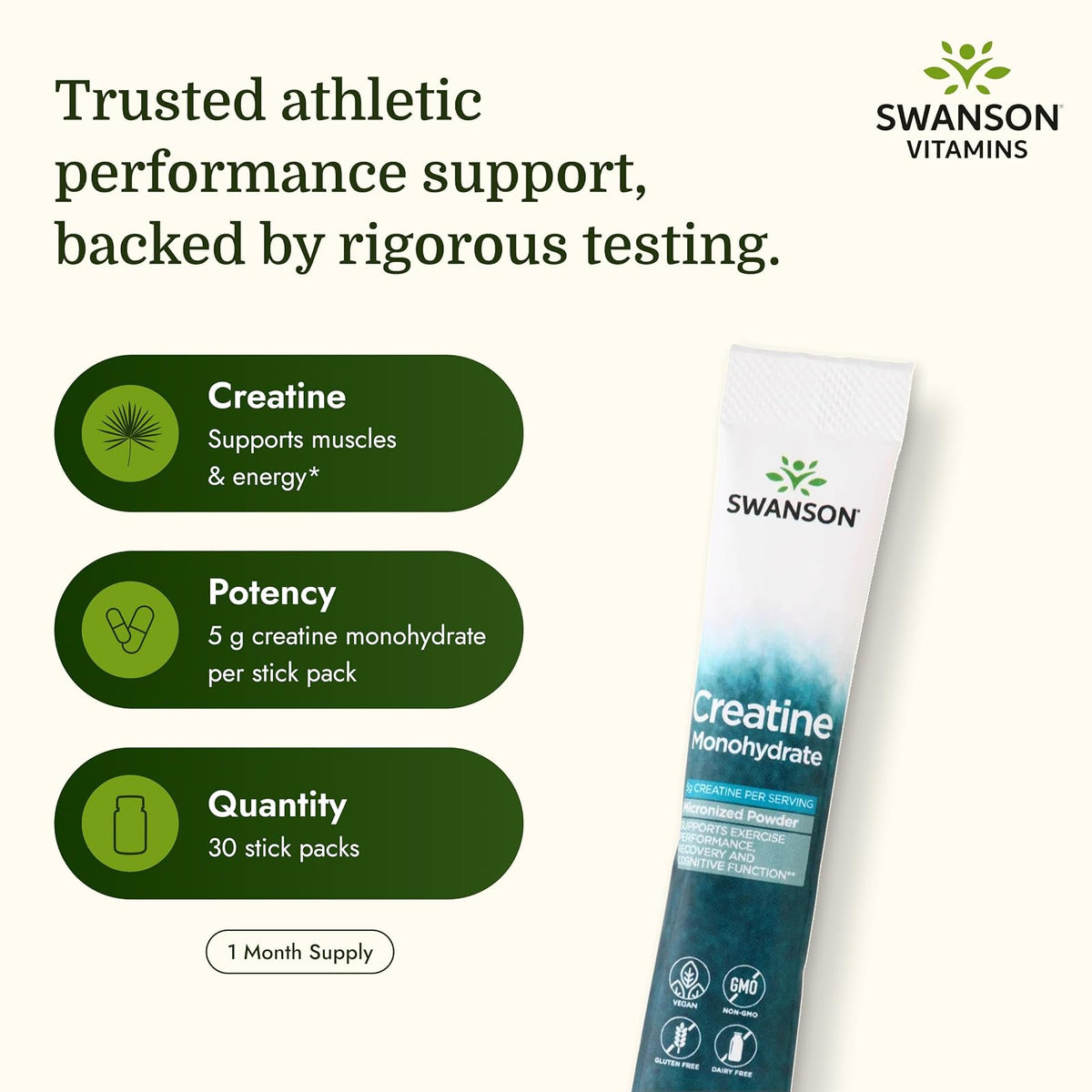 convenient creatine stick packs
