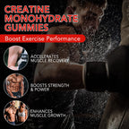Convenient creatine supplement in gummies