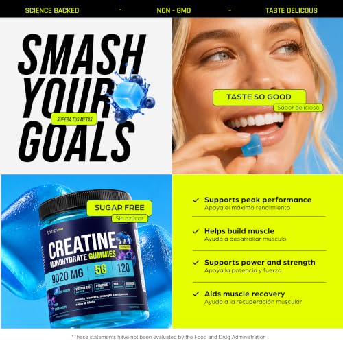 Convenient creatine supplement on-the-go