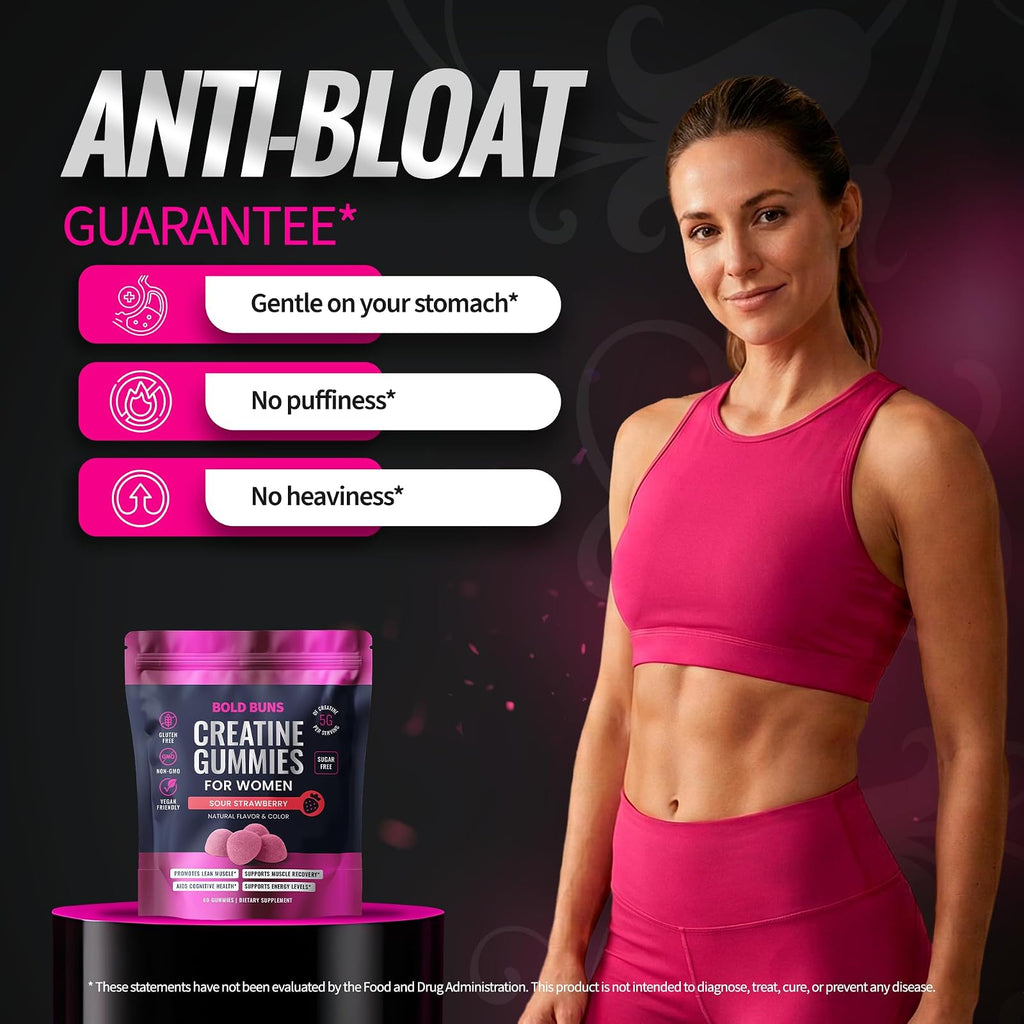 Convenient creatine supplement on-the-go