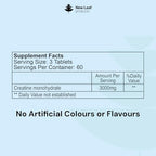 Convenient creatine supplement tablets