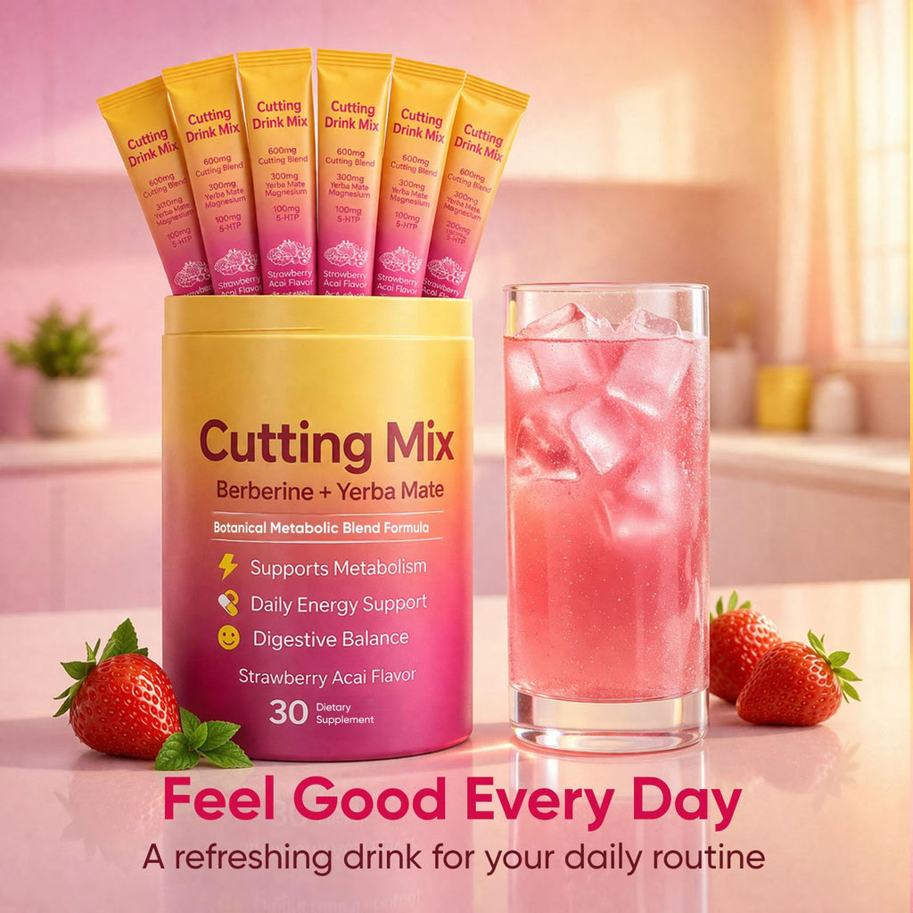 Convenient cutting drink mix packs