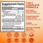 Convenient daily apple cider gummies